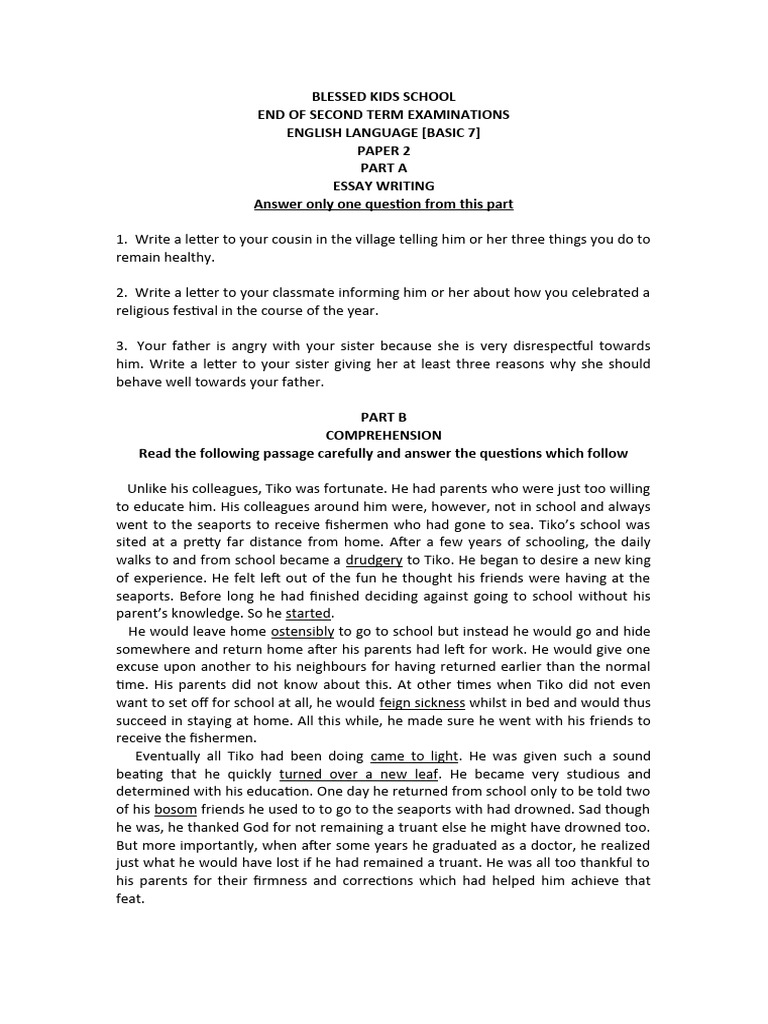 ENGLISH Language Basic 7 and Basic 8 | PDF | Anansi