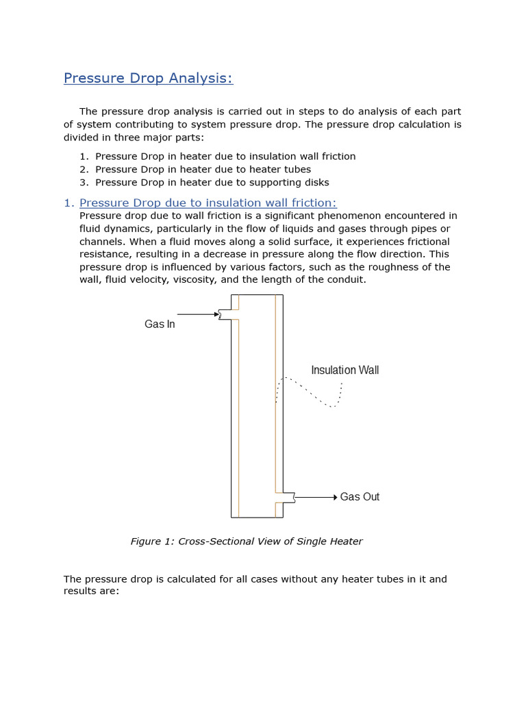 Pressure Drop | PDF | Pressure | Fluid Dynamics
