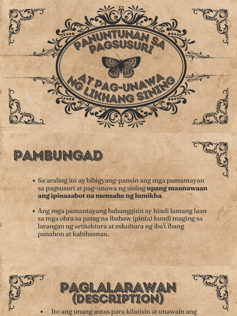 Pagsusuri Sa Likhang Sining | PDF | Color