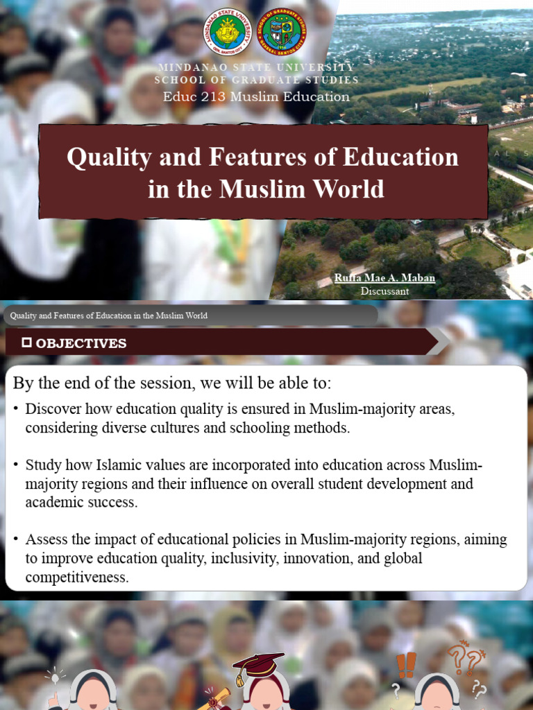 Educ 213 Quality and Features of Education in The Muslim World | PDF ...