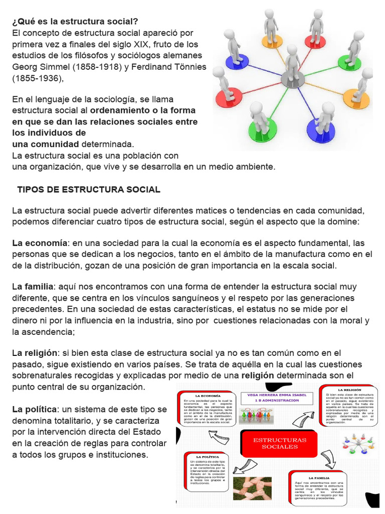 Sociologia - Cambio y Estructura Social | PDF | Estructura social | Sociedad
