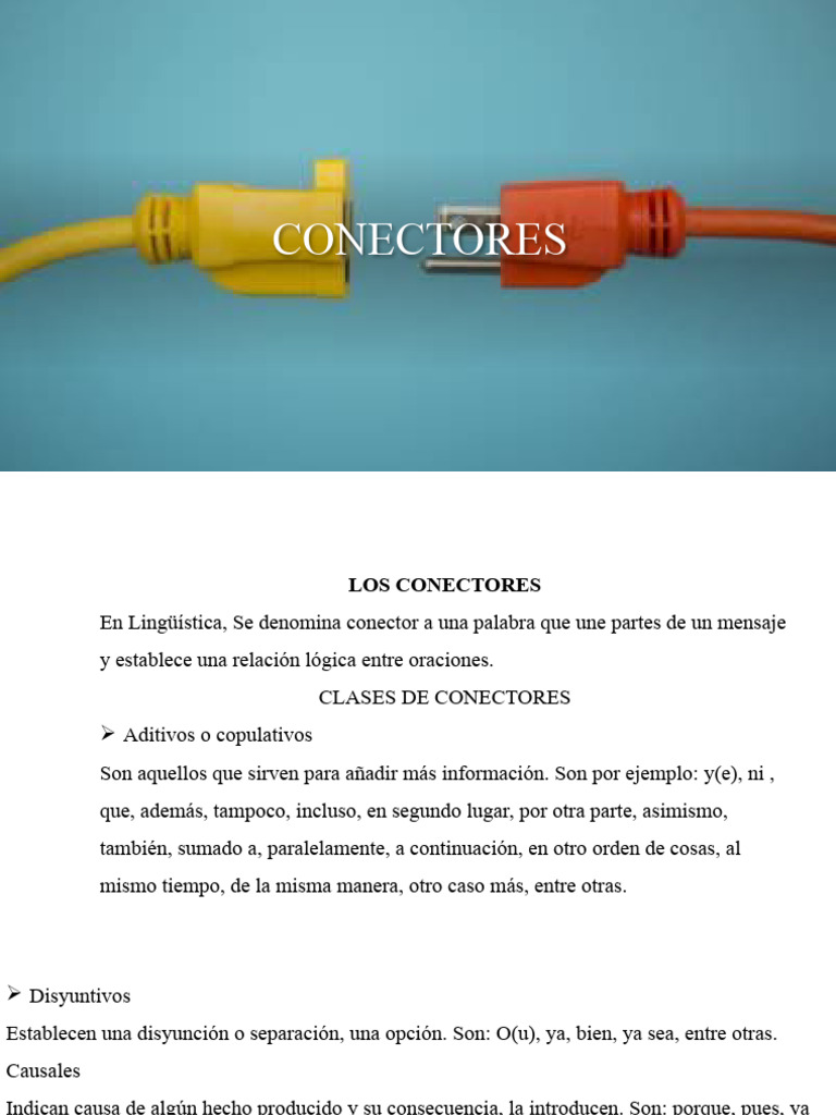 Conectores | PDF