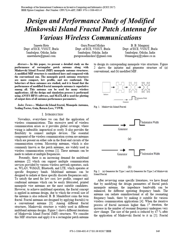 Hota 2017 | PDF | Antenna (Radio) | Wireless Network