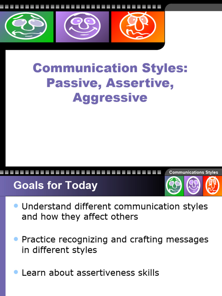 Communication Styles | PDF | Communication | Anger