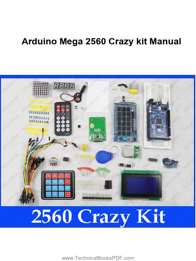 Arduino Mega 2560 Crazy Kit Manual | PDF | Arduino | Resistor Arduino Mega 2560 Crazy Kit Manual | PDF | Arduino | Resistor