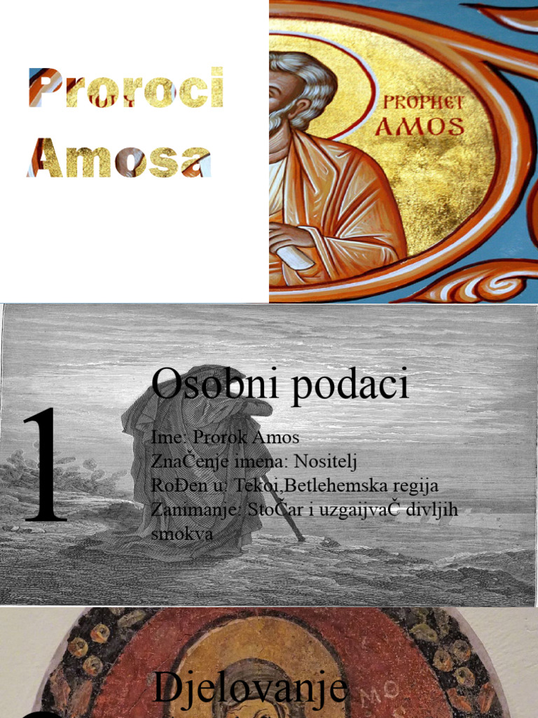 Proroci Amosa | PDF