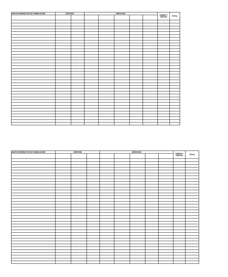 Formatos Excel | PDF
