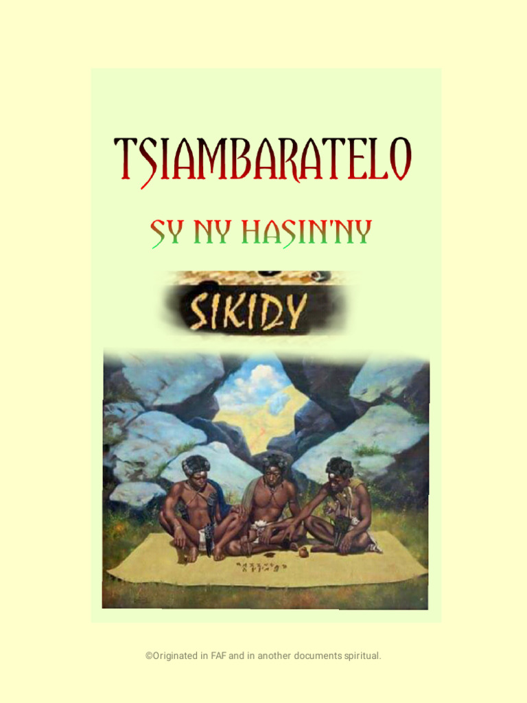 TSIAMBARATELONNY SIKIDY v2 1 | PDF