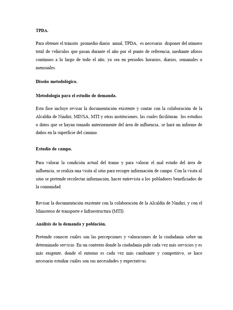 Metodología para Análisis de TPDA y VAN | PDF | Economias