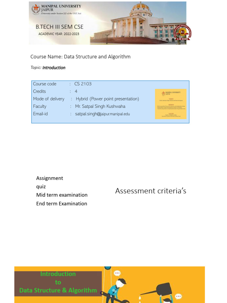 Introduction and Performance Analysis | PDF | Algorithms | Programming