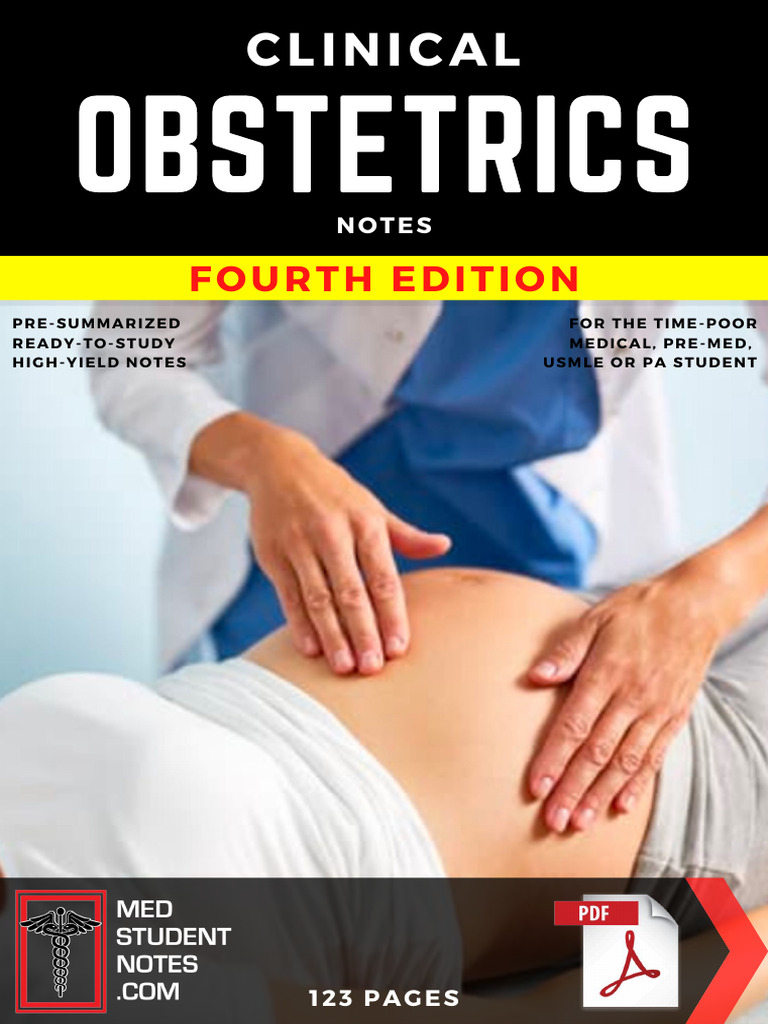 High-Yield Obstetrics Study Notes | PDF | Menstrual Cycle | Human ...