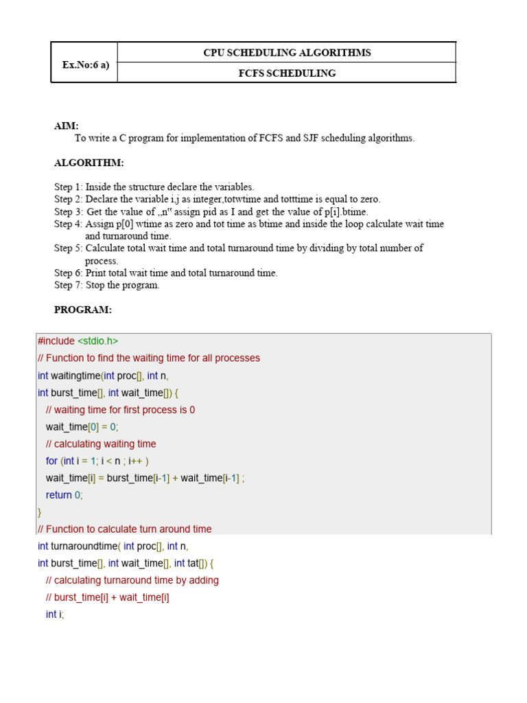 os-pgm | PDF | Scheduling (Computing) | Computer Programming