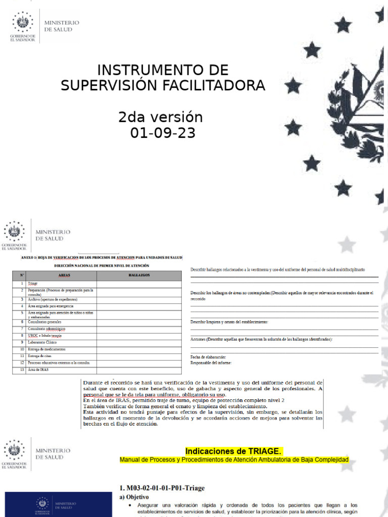 Instrumento Super Facilit 210823 | PDF | Medicina