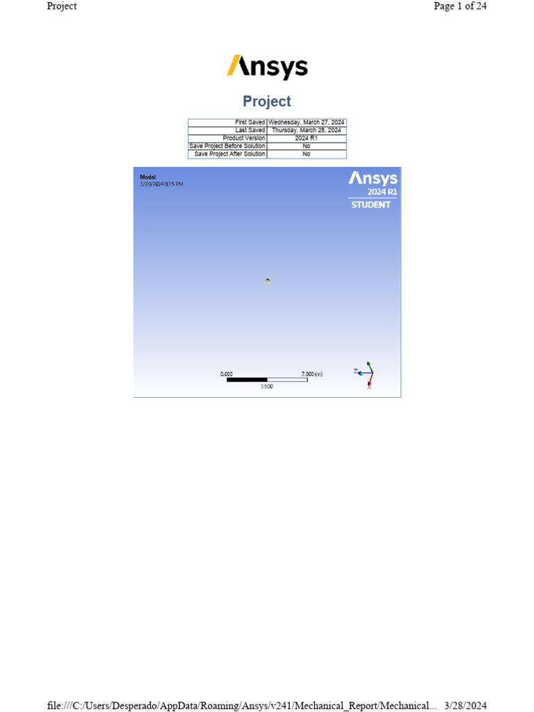 Ansys Dynamic Analysis Pdf Geometry Force