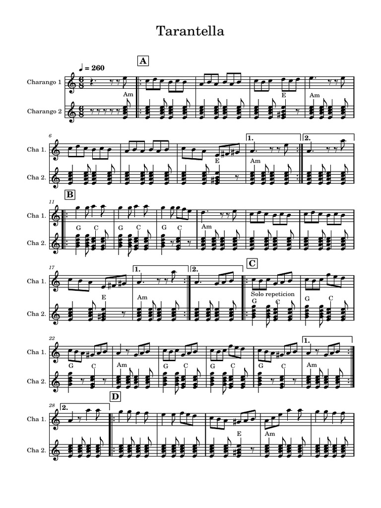 Tarantella | PDF