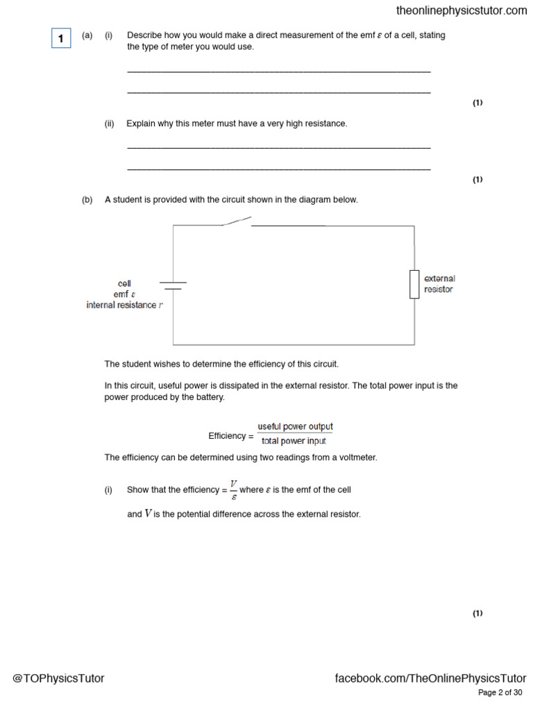 AQA Limitation of Physical Measurements | PDF | Capacitor | Antenna (Radio)