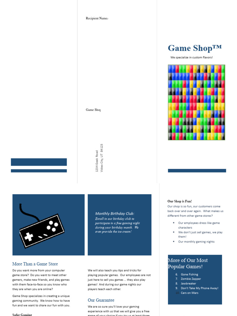 Games | PDF