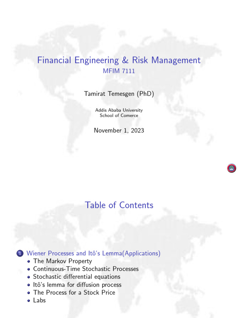 Lecture4 (1) | PDF | Stochastic Process | Markov Chain