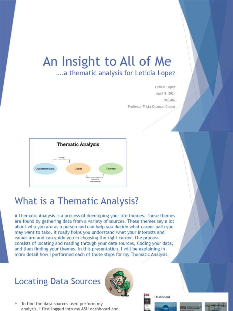 Ogl482 Thematic Analysis | PDF | Empathy | Leadership