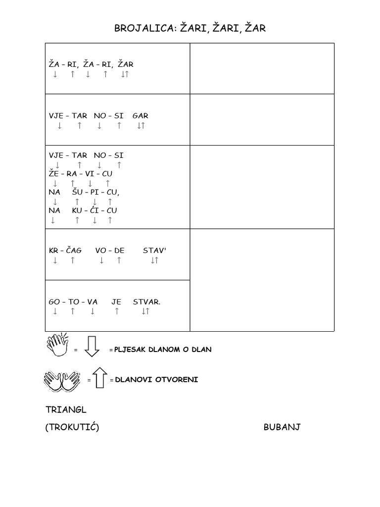 Brojalica - Žari Žari Žar | PDF