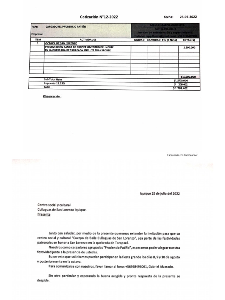 Octava San Lorenzo | PDF