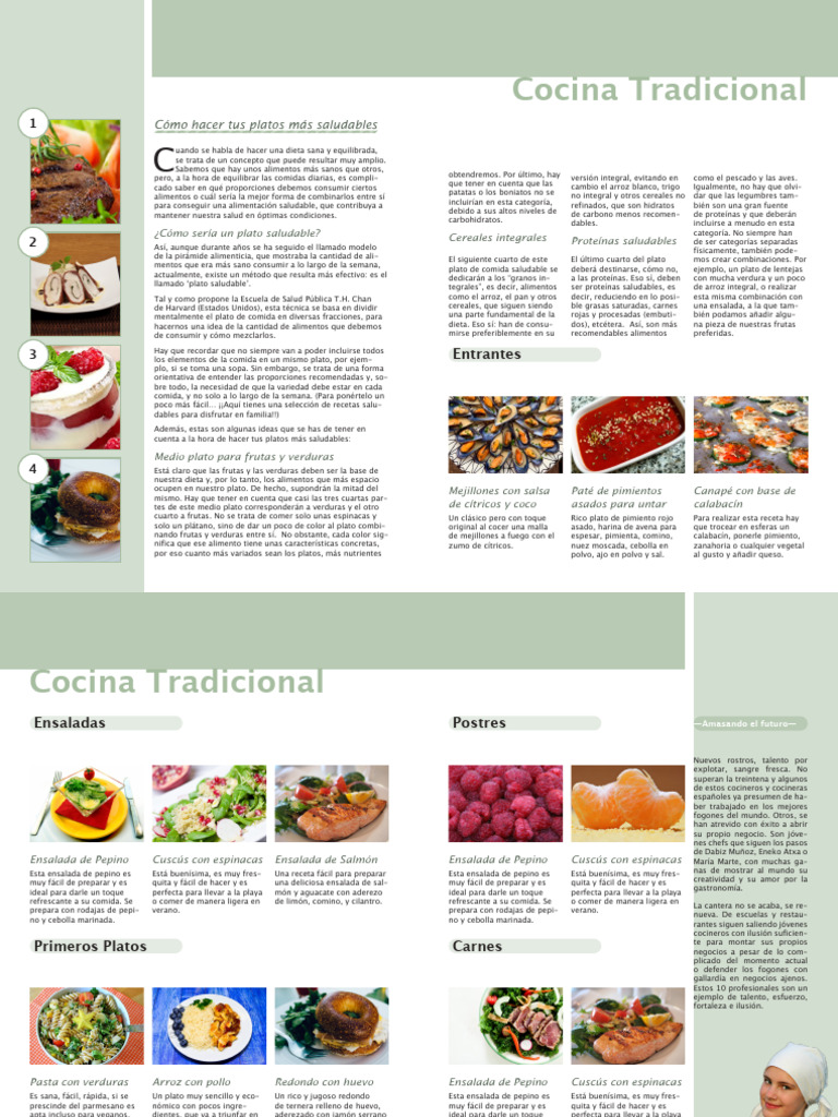 Cocina Imprimir | PDF | ensalada | Alimentos