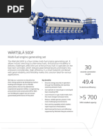 Wartsila Engine 18V50DF | PDF | Diesel Engine | Turbocharger
