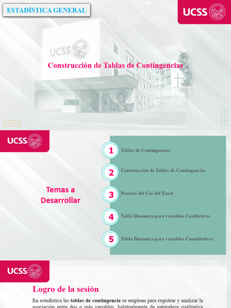 ENP 3 - Tema 1 Tablas de Contingencias I | PDF | Estadísticas | Hoja de cálculo