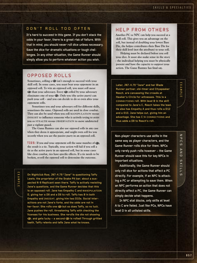 Core Rules Blade Runner RPG[061-120] | PDF | Firearms