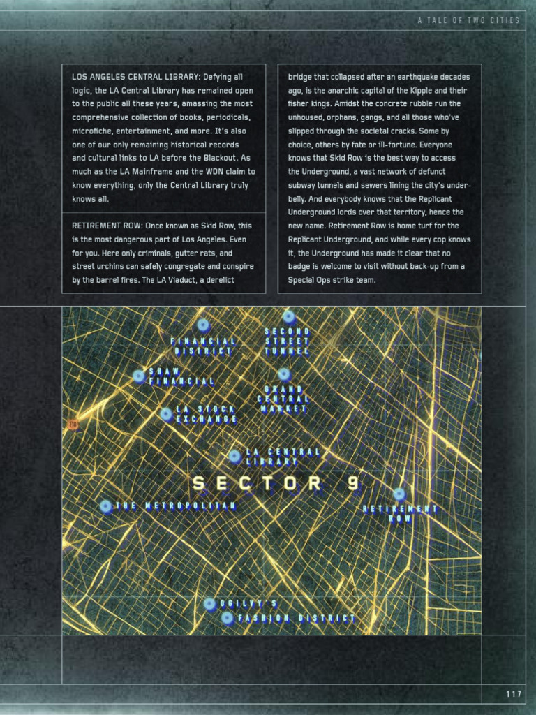 Core Rules Blade Runner RPG (121-180) | PDF