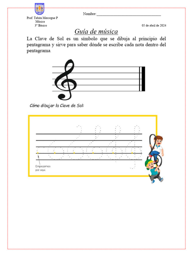 clave de sol | PDF