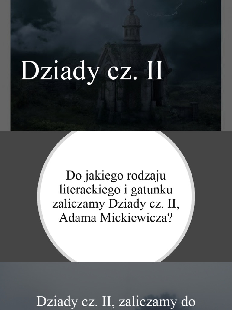 Dziady CZ | PDF