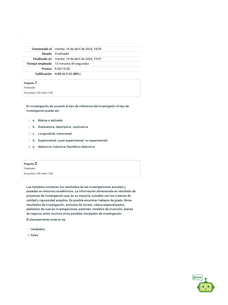 Evaluación 1 - Revisión Del Intento - Cdigital 2 Intento | PDF ... Evaluación 1 - Revisión Del Intento - Cdigital 2 Intento | PDF ...