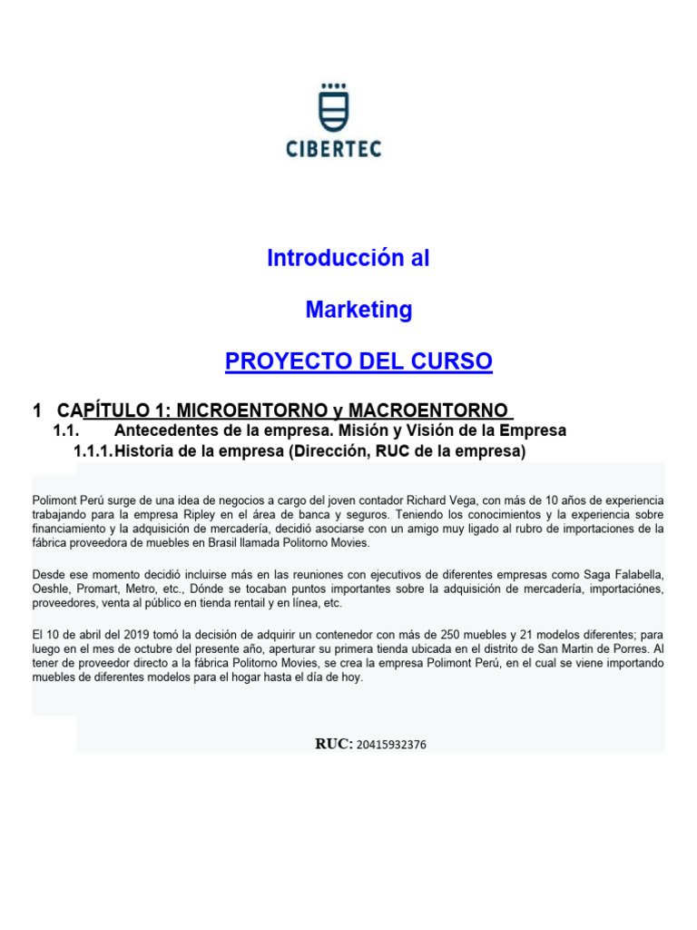 MARKETING! | PDF | Marketing | Producto (Negocio)