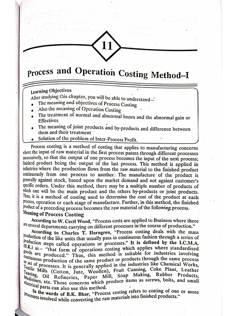 Process Costing | PDF