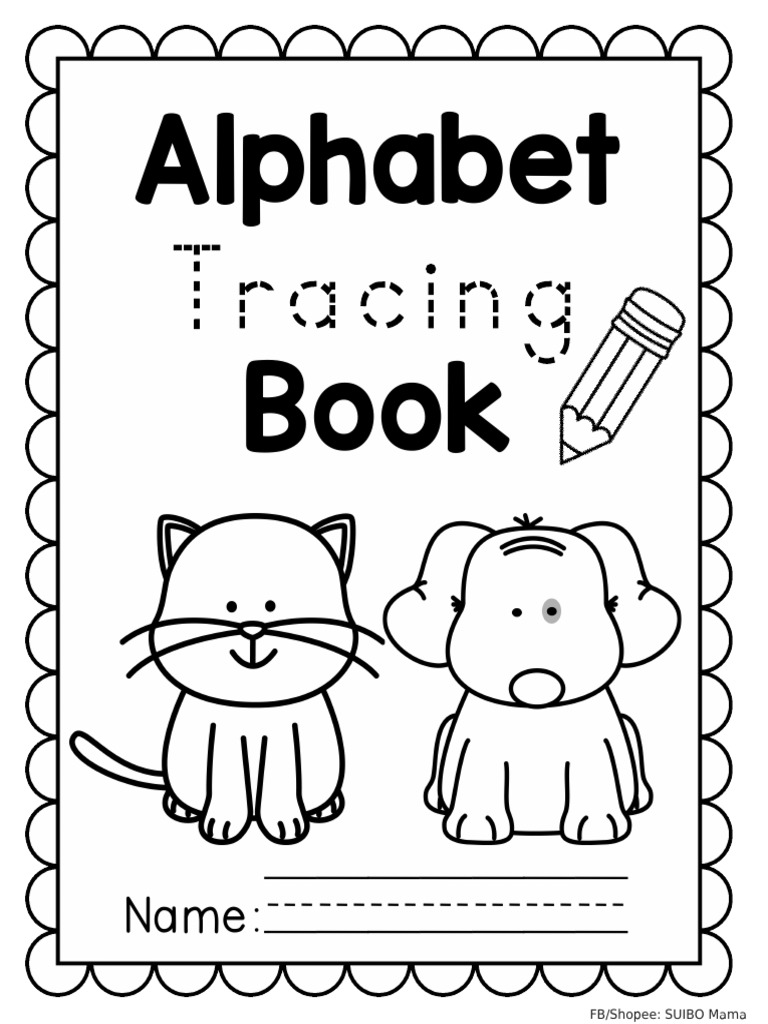 Alphabet Tracing Book | PDF | Languages | Foreign Language Studies