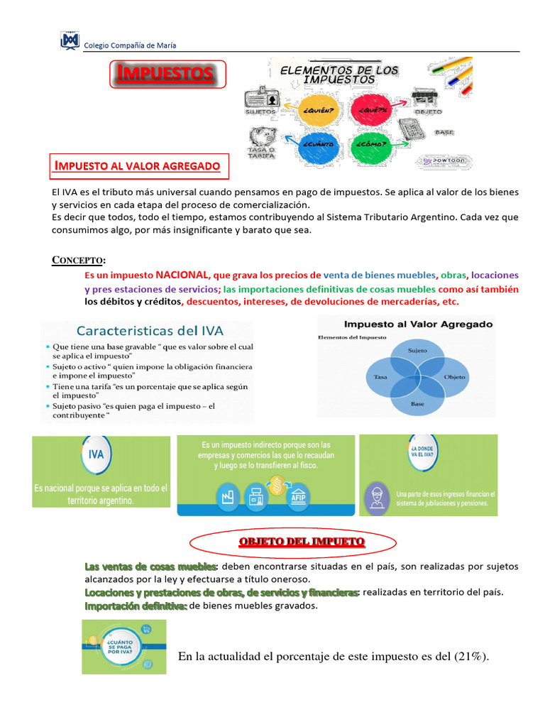 Iva 1 | PDF | Impuesto al valor agregado | Impuestos