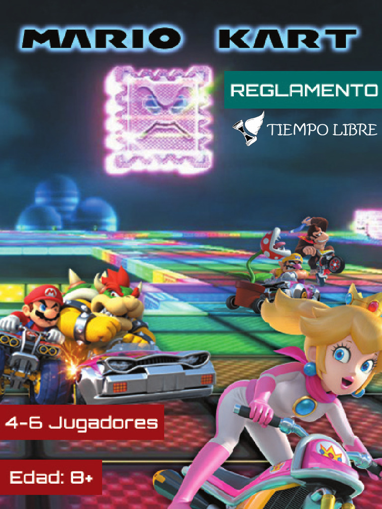Reglamento Oficial Del Juego de Mesa Mario Kart | PDF | Mario | Juego ...