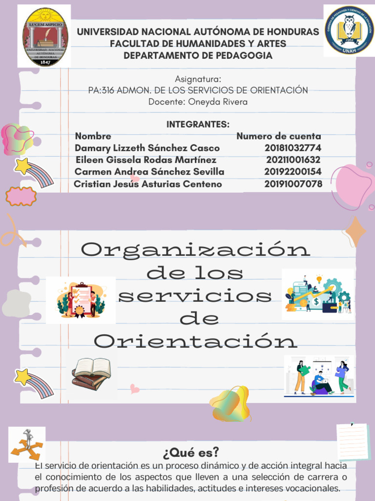 Organizacion de Los Servicios de Orientacion | PDF | Plan de estudios ...