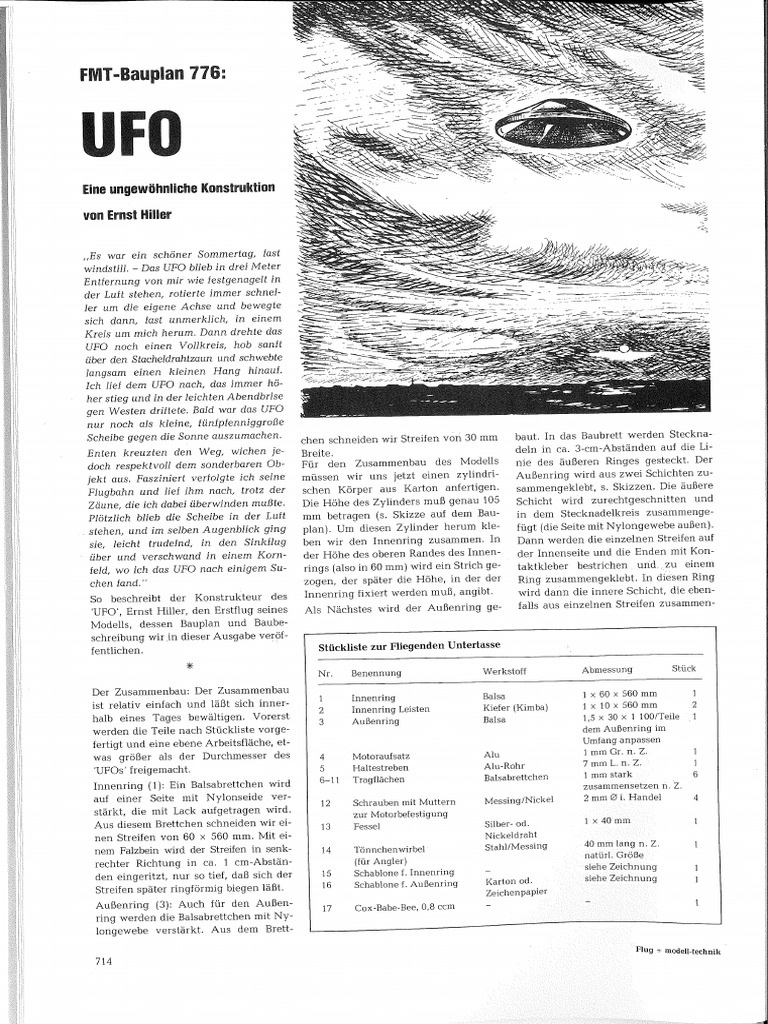 UFO Oz14441 Article | PDF