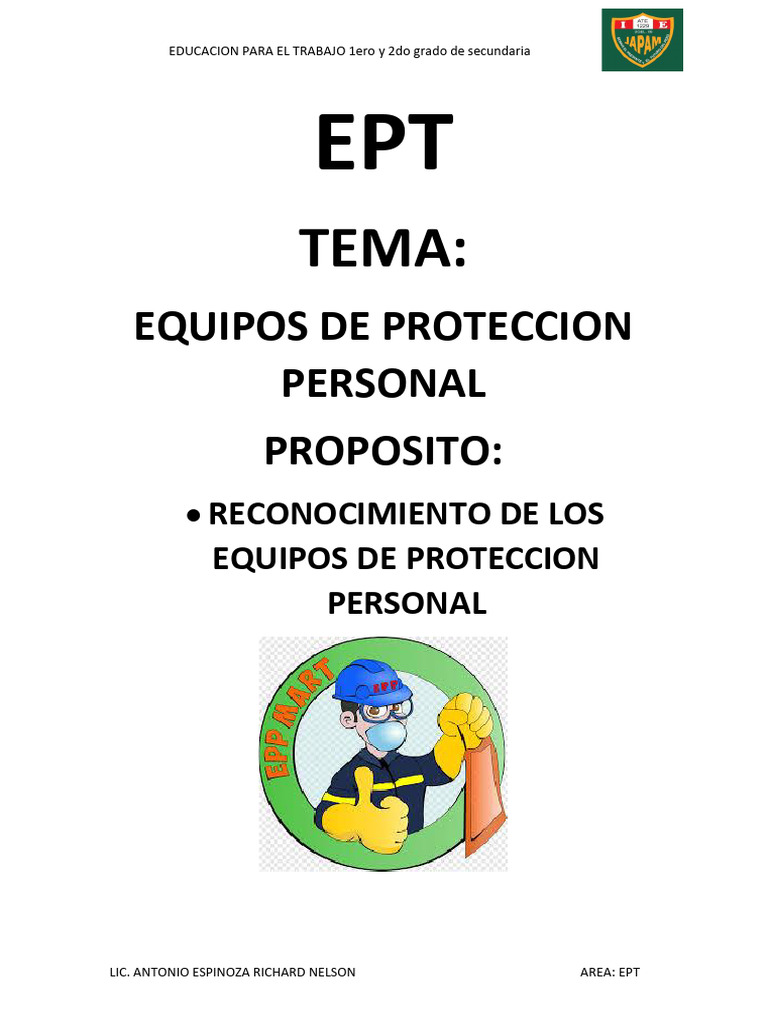 Epp 1° - 2° Grado Ept | PDF