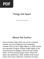 Things Fall Apart - Full Book Analysis - SparkNotes | PDF