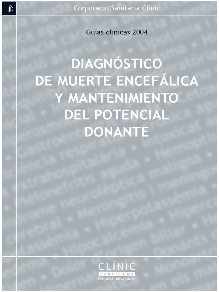 Diagnóstico de Muerte Encefálica | PDF | Medicina CLINICA ...