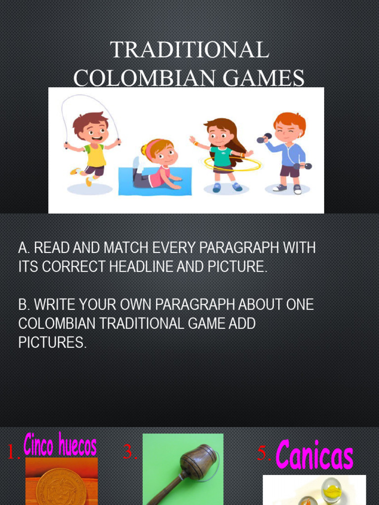 Traditional Colombian Games | PDF | Colombia