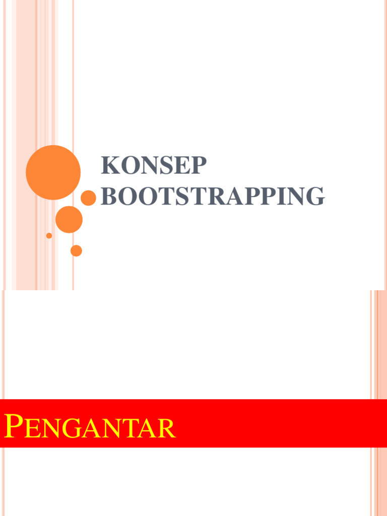 Bootstrapping | PDF