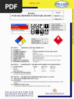 Ficha de Seguridad Silica Gel | PDF | Toxicidad | Residuos