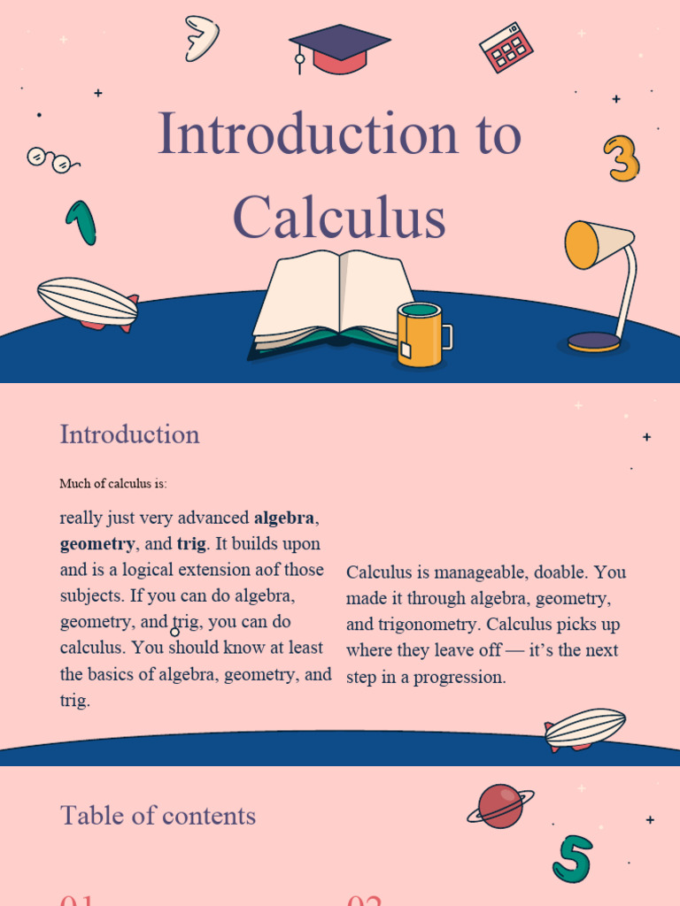 Lesson 1 Introduction of Calculus | PDF | Area | Slope Lesson 1 Introduction of Calculus | PDF | Area | Slope