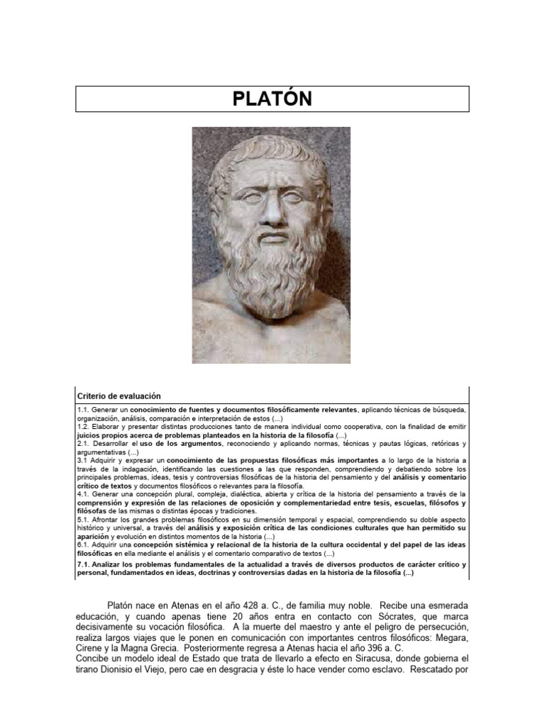 Platon 2023 | PDF | Platón | Conocimiento