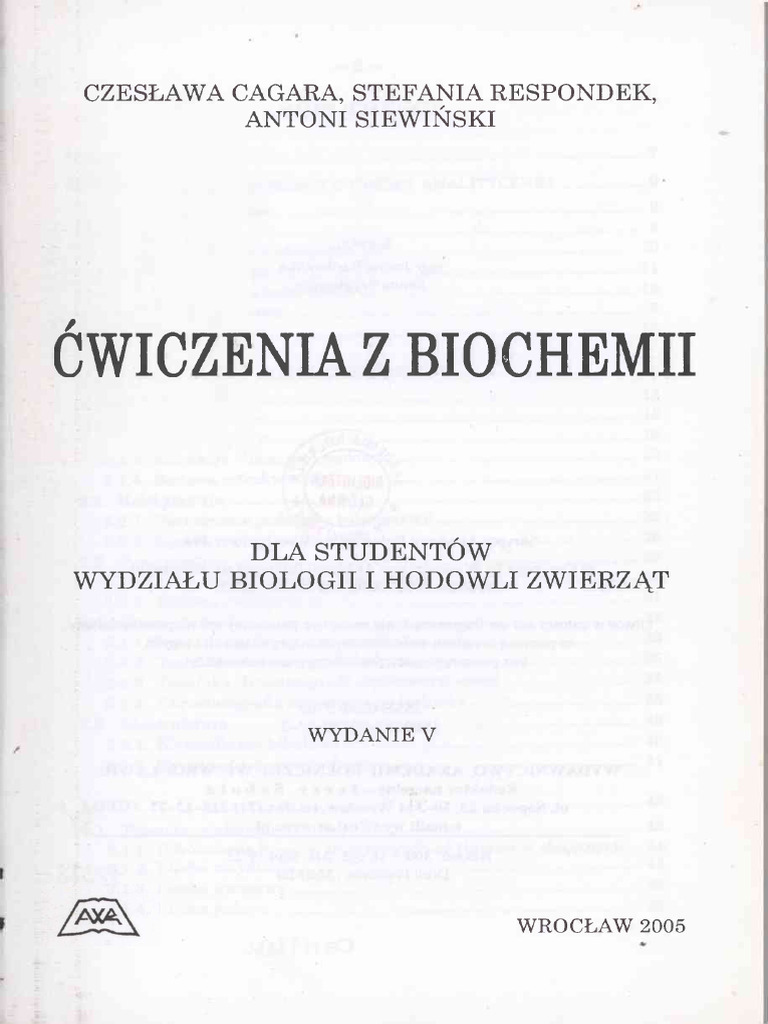 Biochemia-Cz 2 | PDF
