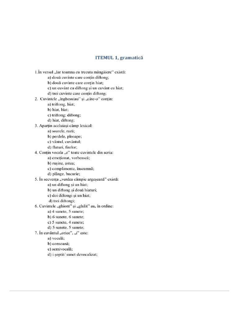 Fonetica Item 1 Recapitualre | PDF